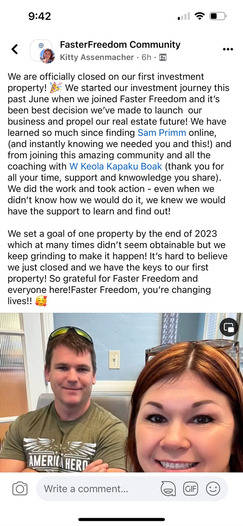 Faster Freedom | Programs